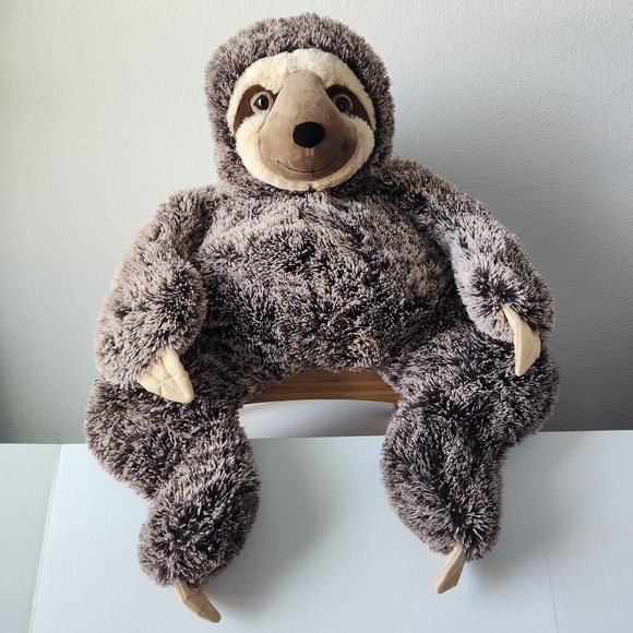 Toys | Large Brown Sloth Plush 36 Big Xl Stuffed Animal 3 Ft Jumbo Toy ...